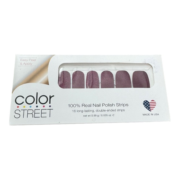 Color Street | Makeup | Rare Nip Color Street Rio Red Deep Magenta ...